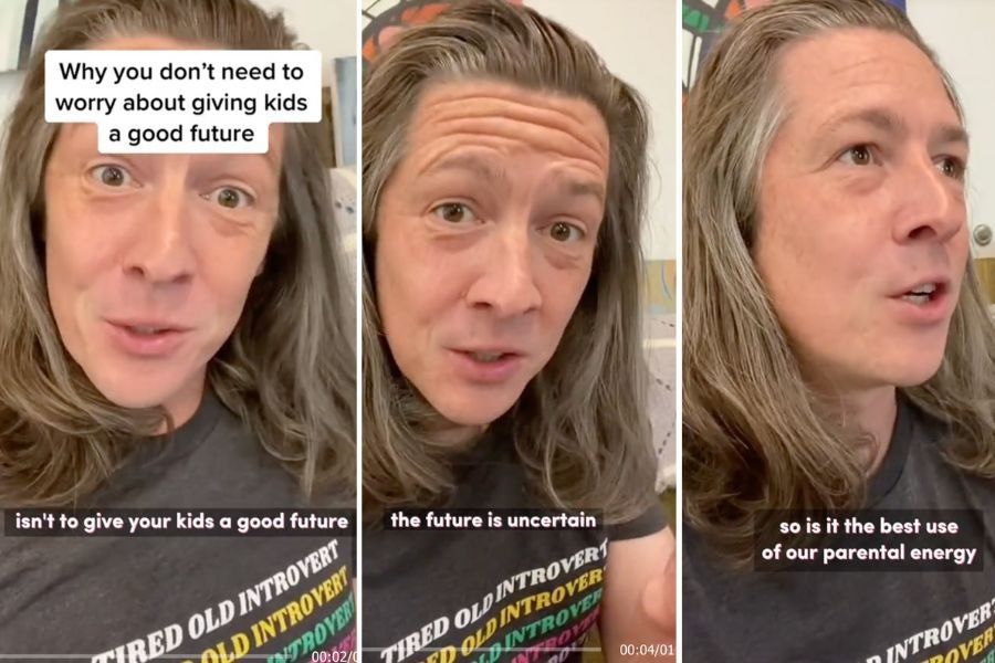 Dad urges parents to stop worrying about giving their kids a 'good ...