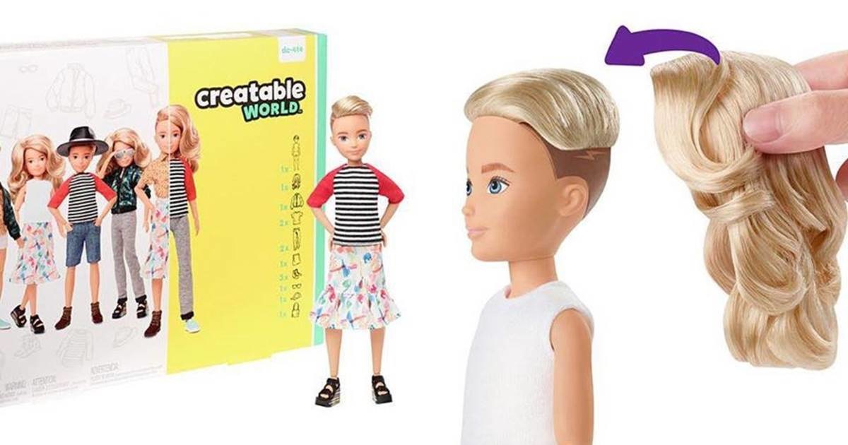 Step aside, Barbie. Mattel is launching its first line of gender ...