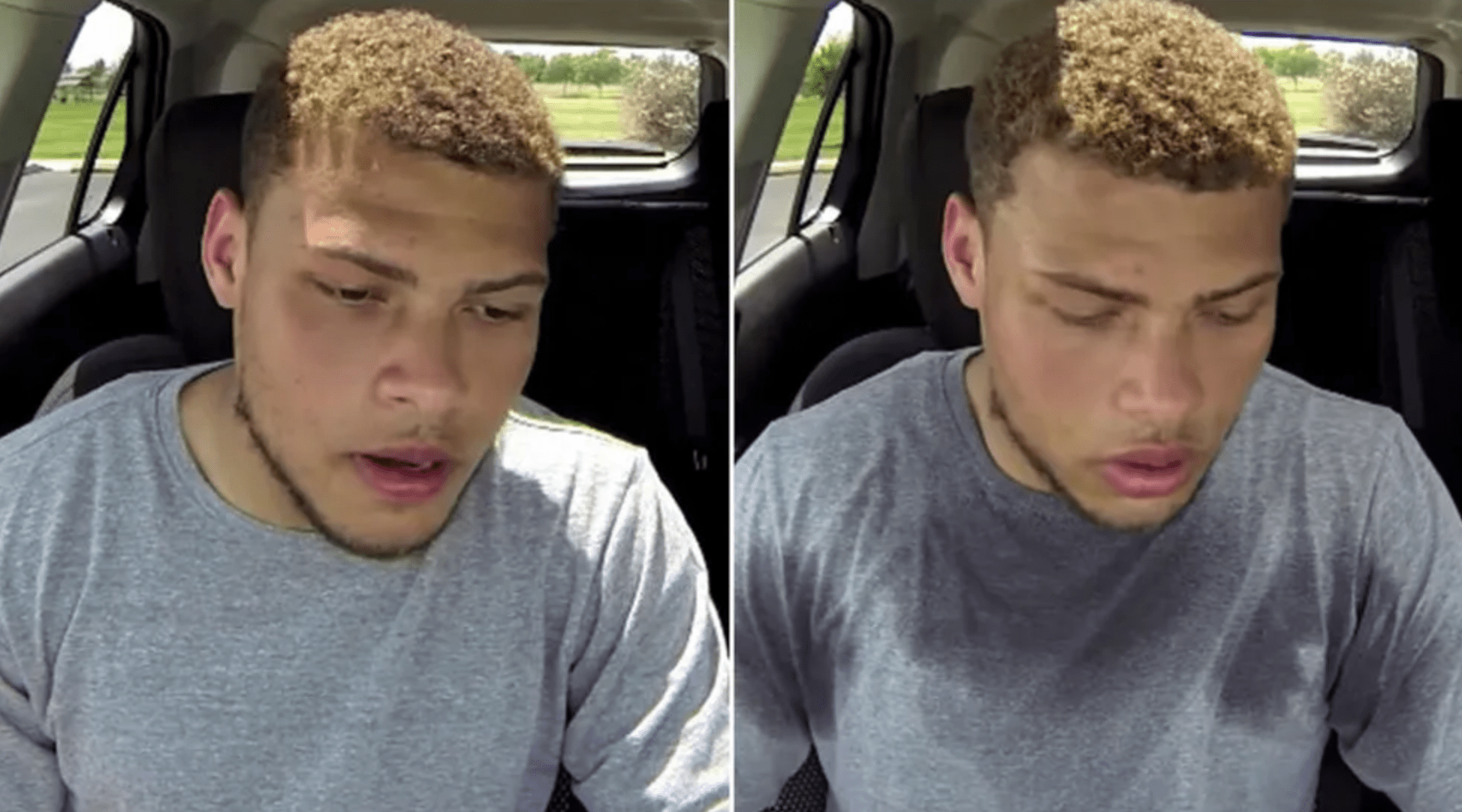 Football player locked himself in a hot car to show what it's like for ...