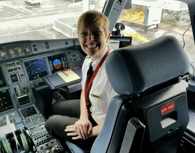 Pilot inspires girls and pushes for inclusion in one of the most male ...
