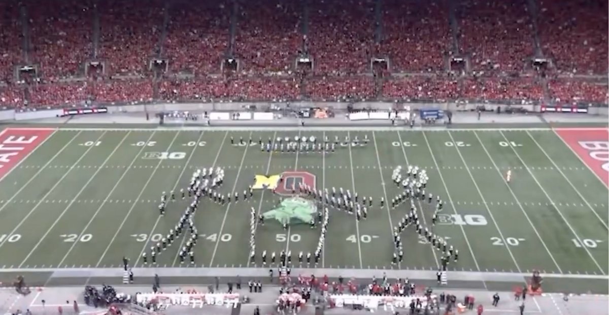 Ohio State's marching band epically trolling Michigan - Upworthy