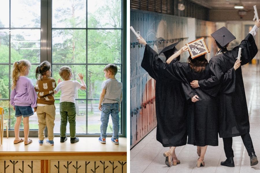 School posts kindergarten to graduation 'transition' video that is ...
