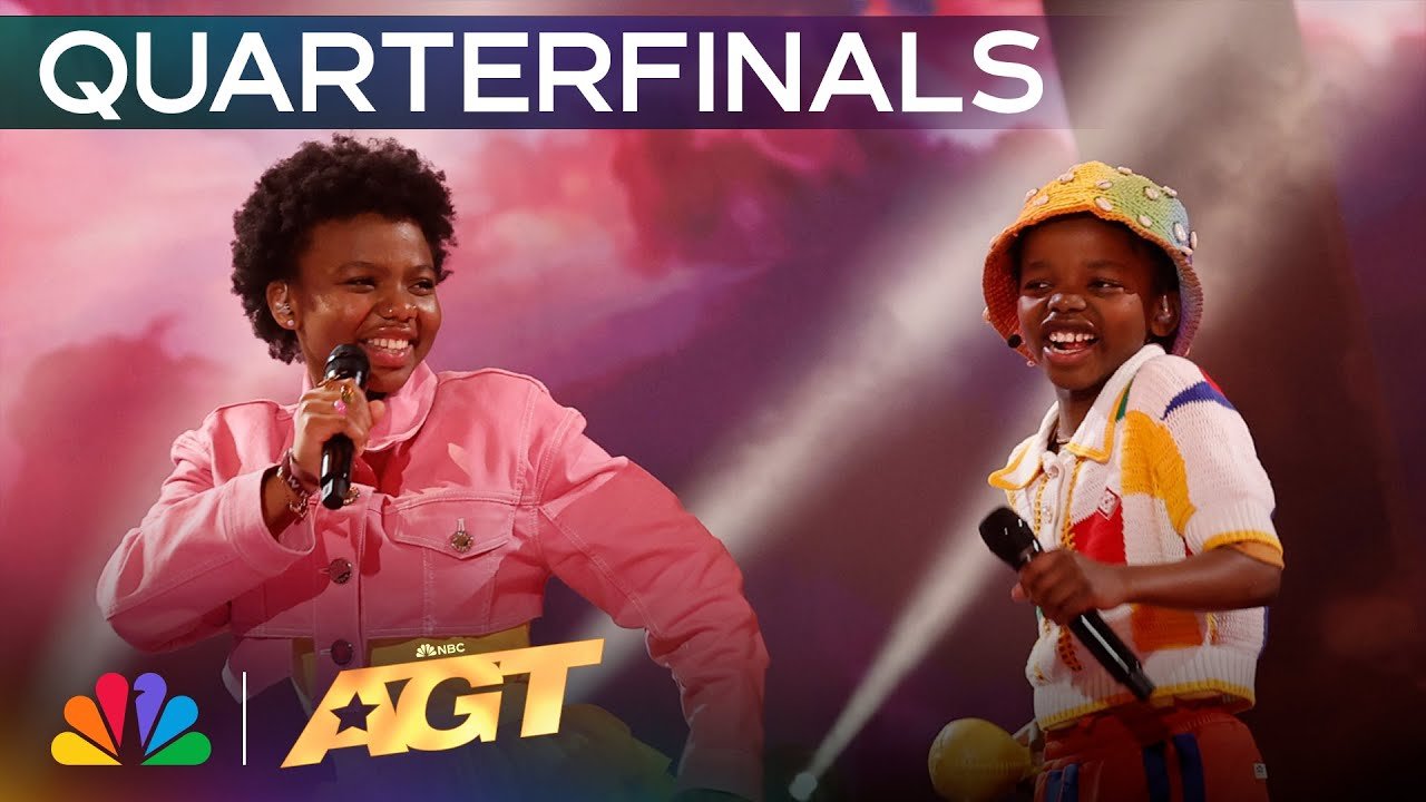 Viral sibling trio wows 'AGT' audience with cover of "Clearly" by Grace ...