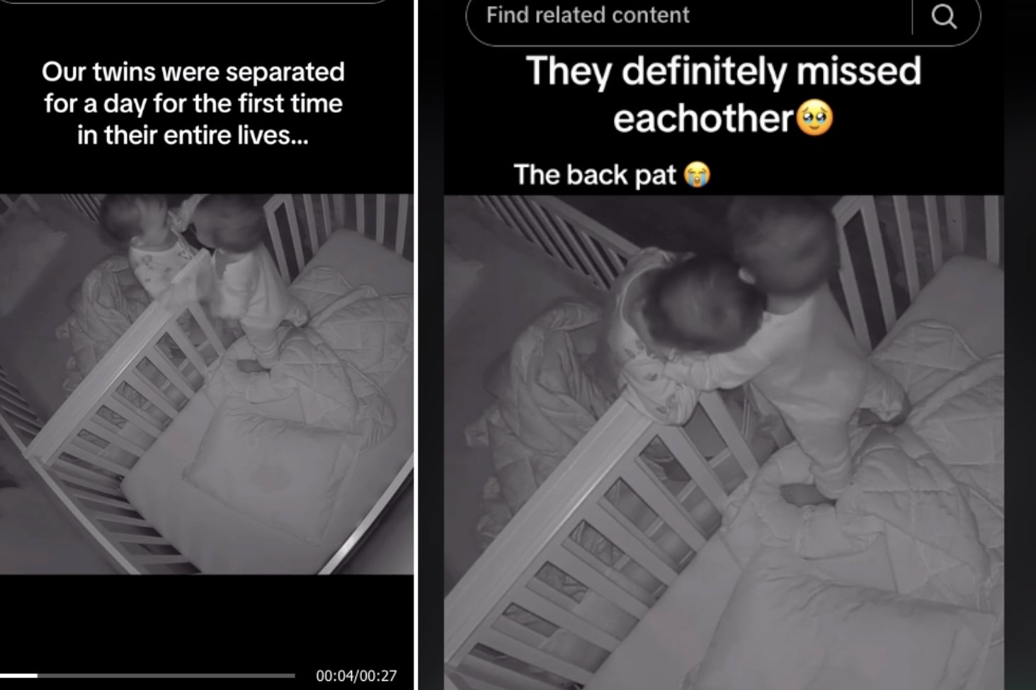 Baby twins share sweet reunion after first day apart - Upworthy