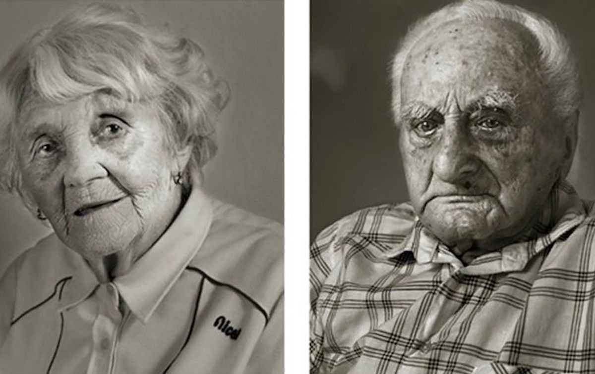 12 unforgettable side-by-side photos of people over 100-years-old with ...