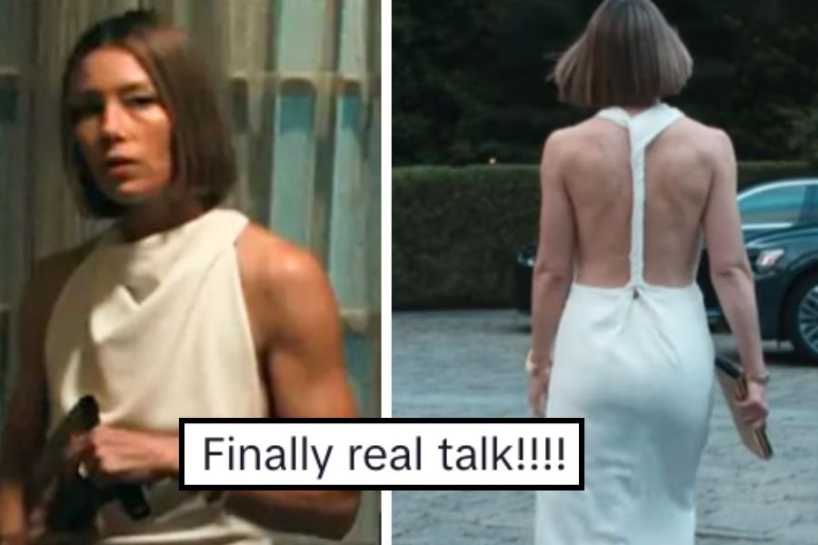 Fans gushed over Jessica Biel's toned body in a white dress. Then she ...