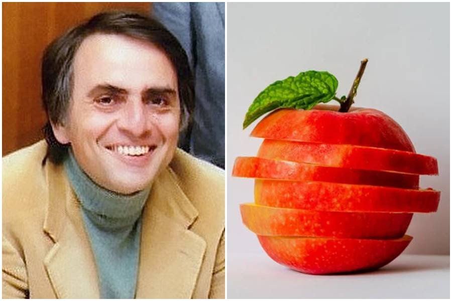 45 years ago, Carl Sagan beautifully explained the fourth dimension ...