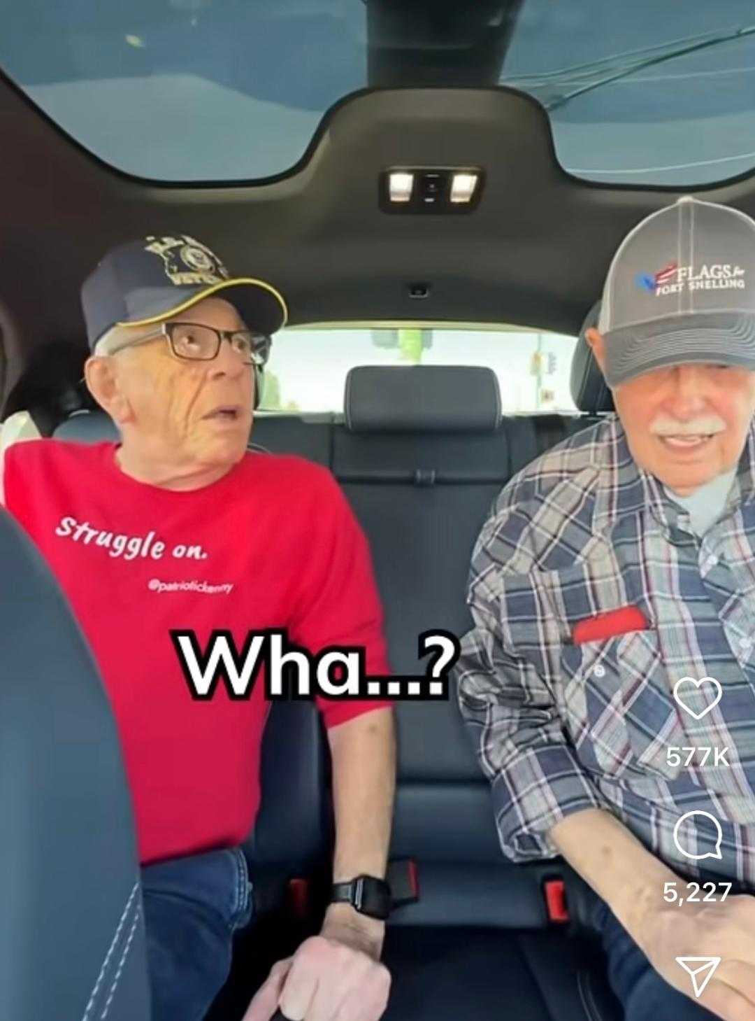 Two men in their 80s take a trip in a self-driving car, and it's an ...