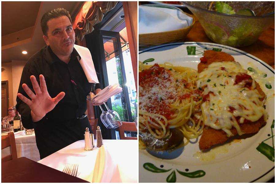American orders Olive Garden-style chicken parm in Italy and the waiter ...