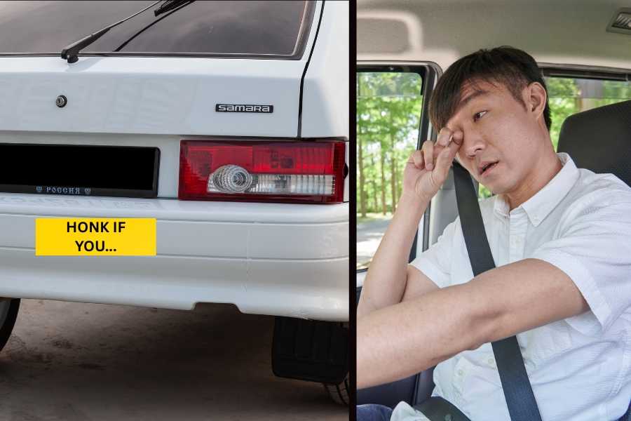 The 'honk if you…' bumper sticker sparks spirited debate about what ...