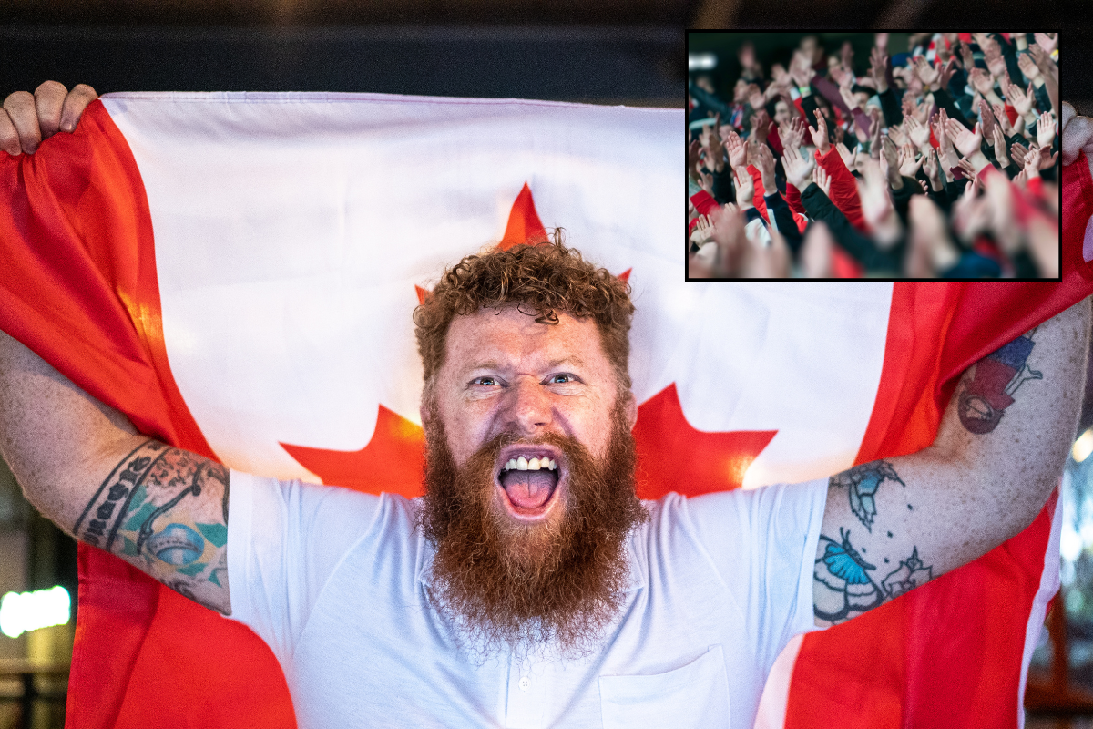 Buffalo fans come together to sing Canadian national anthem after ...