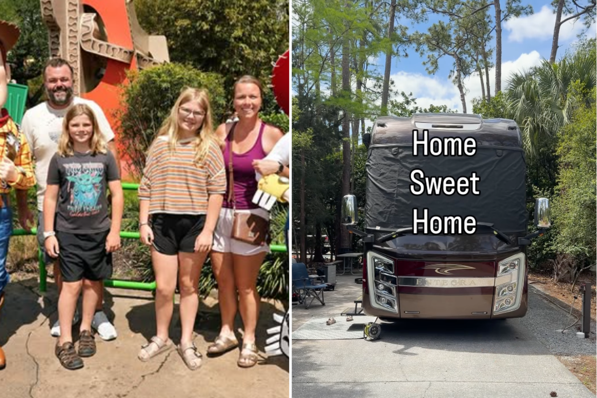 Family 'sold everything' to live in an RV at Disney 200+ days a year ...