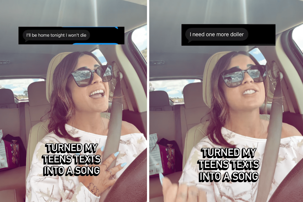 Mom turns texts from teen into an emo ballad, and it's so catchy - Upworthy